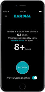 EarDial HiFi Earplugs - Invisible High Fidelity Hearing Protection